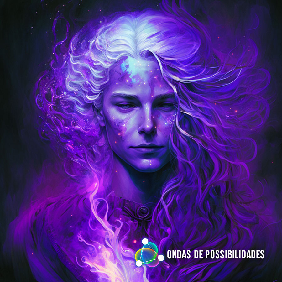 Saint Germain, o Sol Central e a Chama Violeta - Ondas de Possibilidades